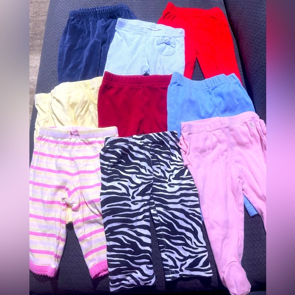 Bottoms | 9 Assorted Pants 36m | Poshmark